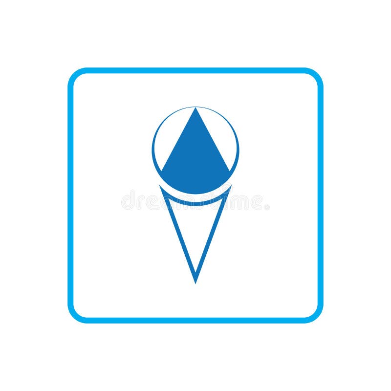 Map point stock vector. Illustration of marker, graphic - 172708147