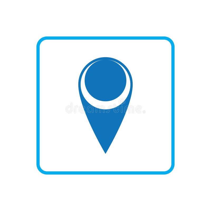 Map point stock vector. Illustration of symbol, icon - 172708153