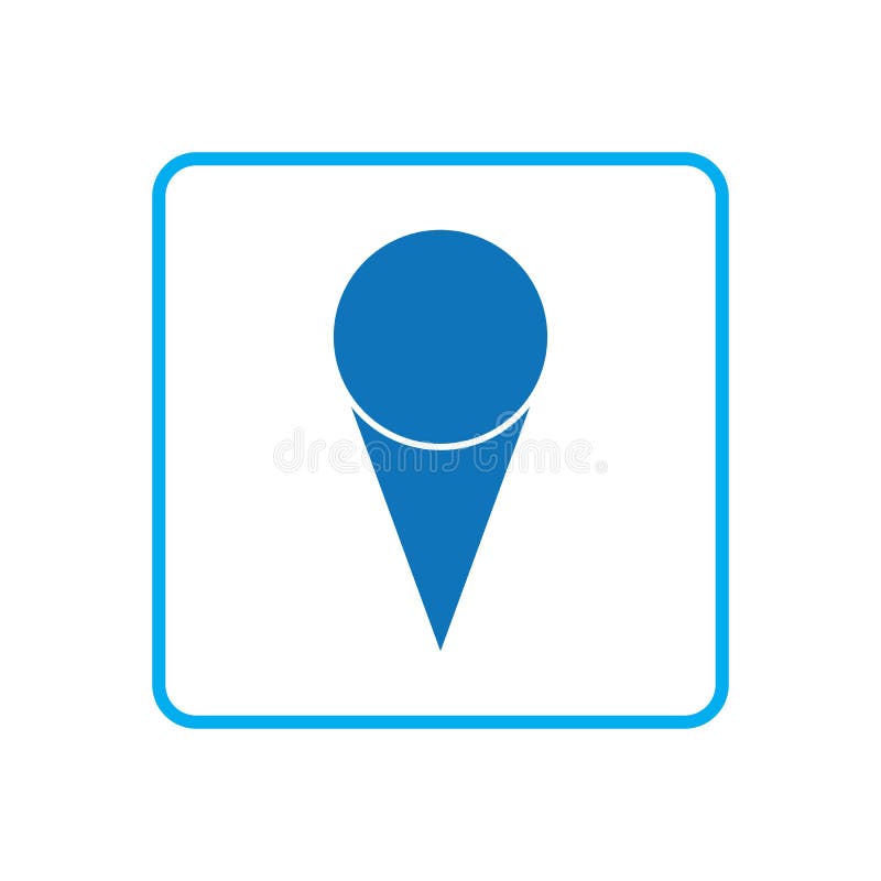 Map point stock vector. Illustration of graphic, navigation - 172708217