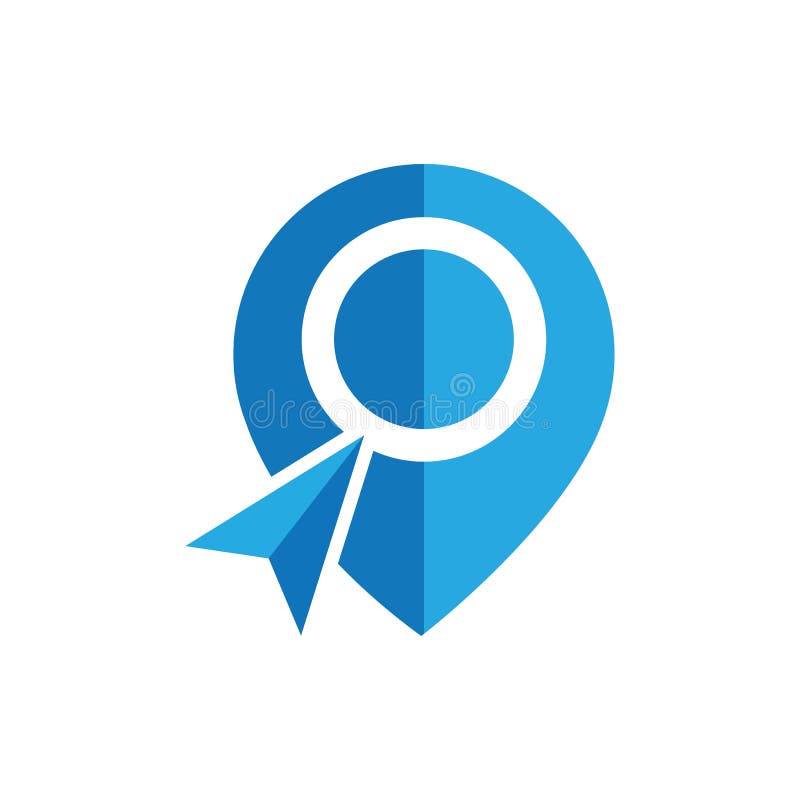 Map Point Location Pin Vector Icon for Mapping and Satellite Allocation ...