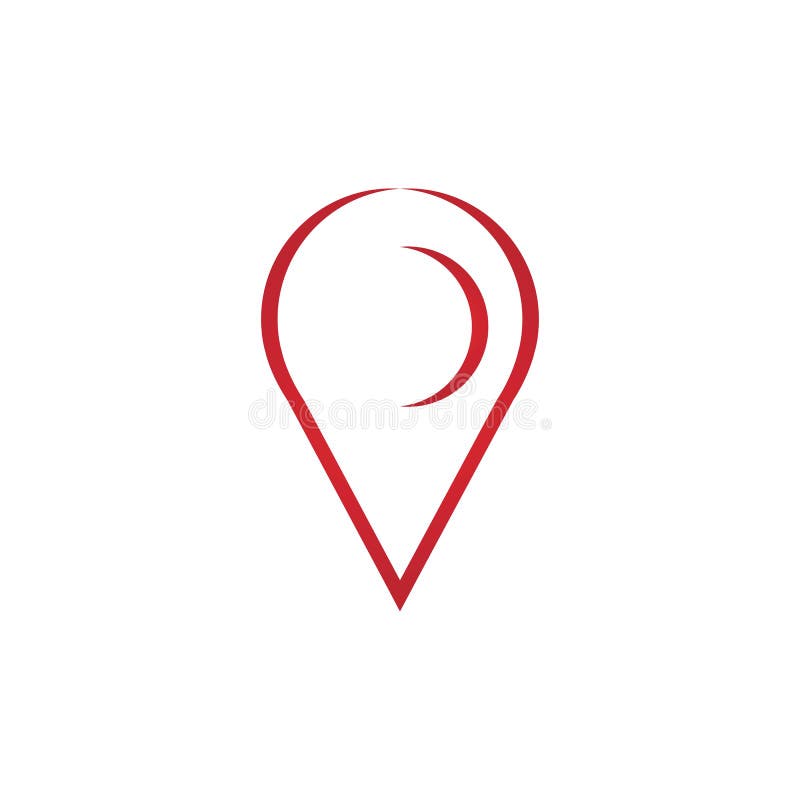 Map Point Location Pin Vector Icon for Mapping and Satellite Allocation ...