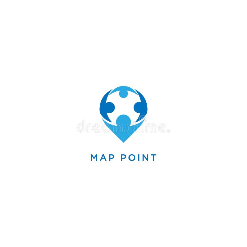 Map Point Logo - Vector stock vector. Illustration of love - 135442729