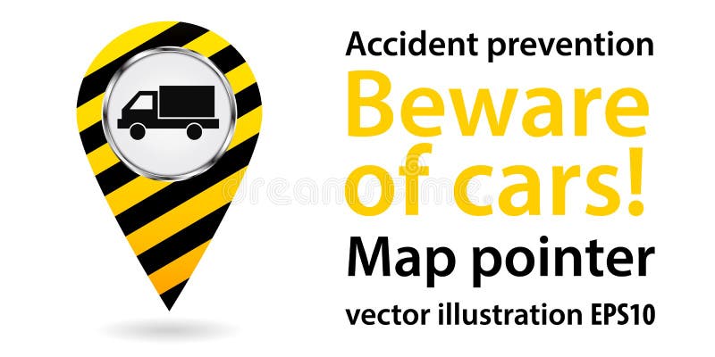 Map Pointer. Beware of the Car. Safety Information. Industrial Design ...
