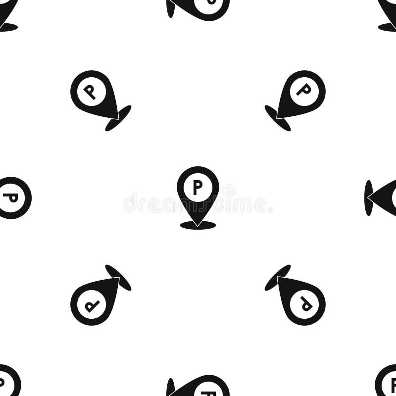 Seamless Car Parking Pattern Stock Illustrations – 1,057 Seamless Car ...