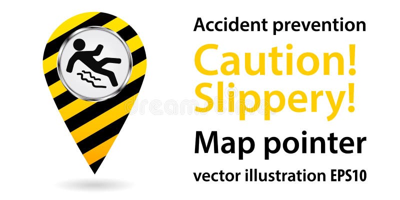Map Pointer. Caution Slippery. Safety Information. Industrial Design ...