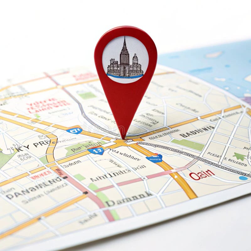 Map Pointer City Isolated Transparent Background Stock Photos - Free ...