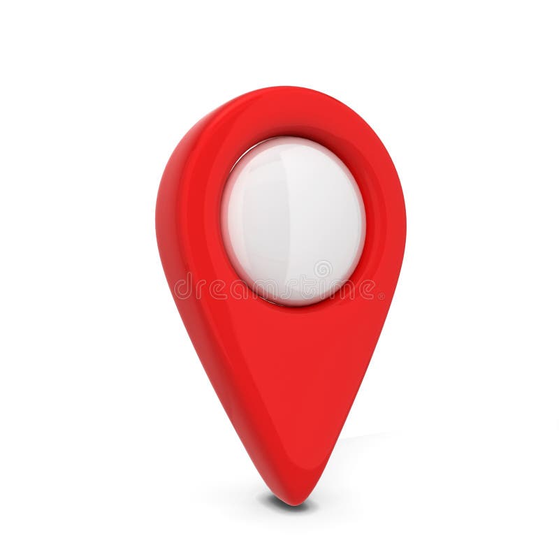 Map pointer stock illustration. Illustration of icon - 94754357