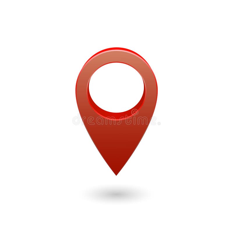 Set Map Pointer 3d Pin Location Symbols Vector Stock Vector ...