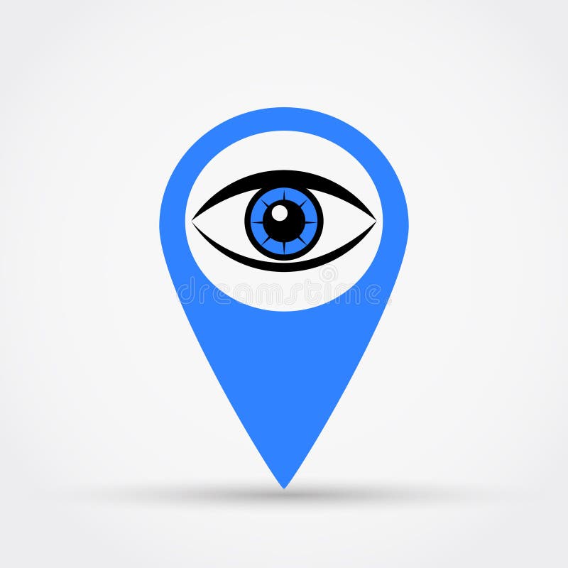 Eye map stock illustration. Illustration of wild, tissue - 6582192