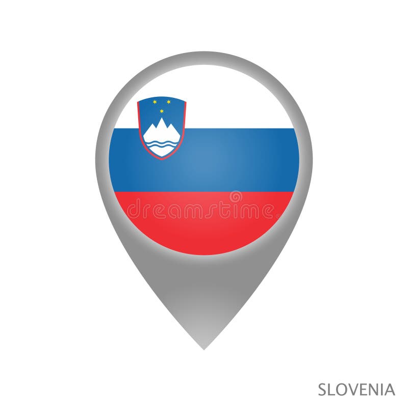 Flag of Slovenia stock illustration. Illustration of balkan - 3937830