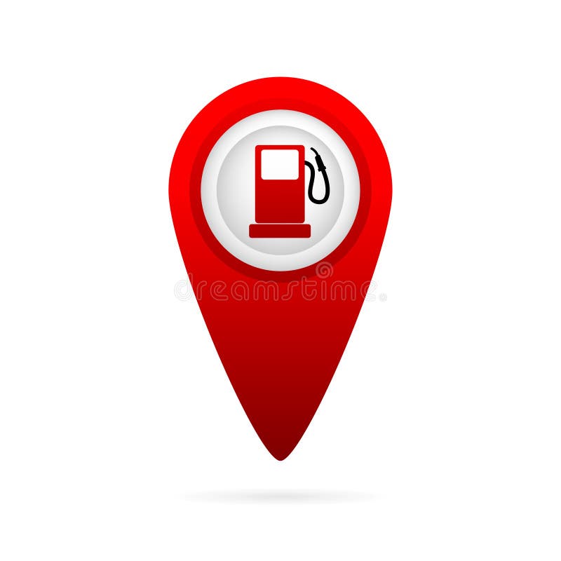 Red Gas Station Pointer Stock Illustrations – 153 Red Gas Station ...