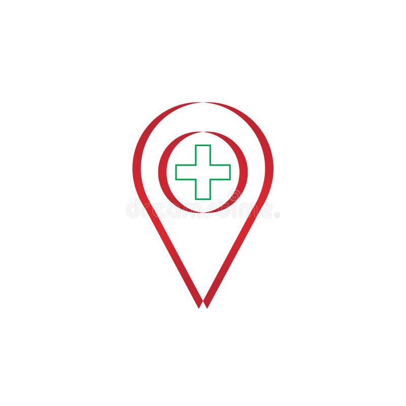 Hospital Symbol Map Stock Illustrations – 5,600 Hospital Symbol Map ...