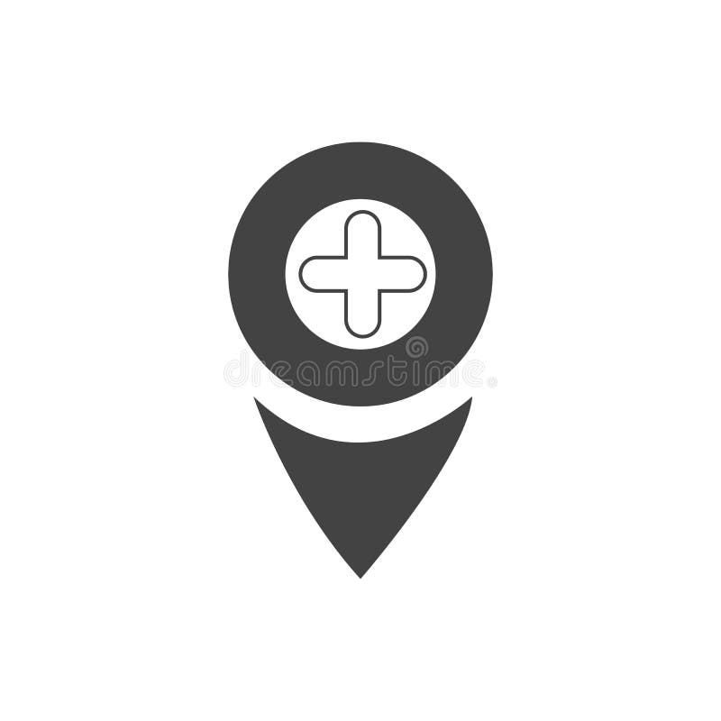 Hospital Symbol Map Stock Illustrations – 5,600 Hospital Symbol Map ...