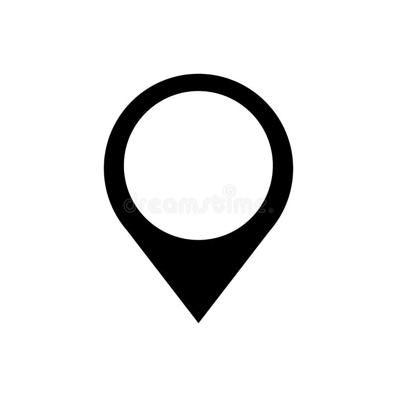 Map Pointer Icon. Map Marker Stock Vector - Illustration of index ...