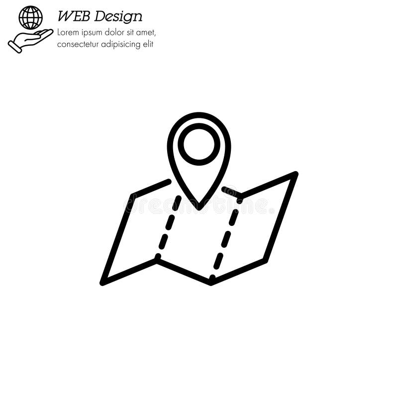 Mix Icon for Regional, Territorial and Geographical Stock Vector ...