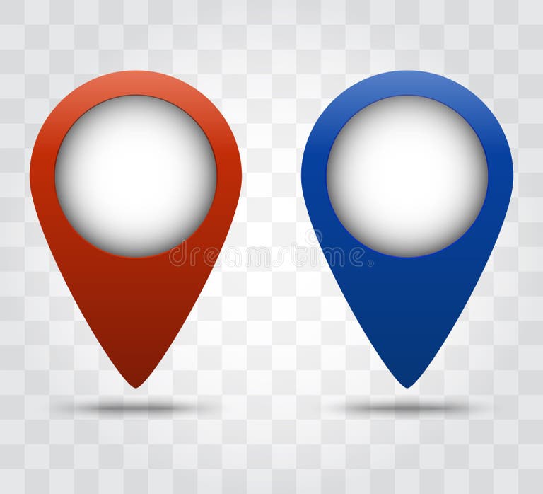 Map Needle Blue Transparent Stock Illustrations – 42 Map Needle Blue ...