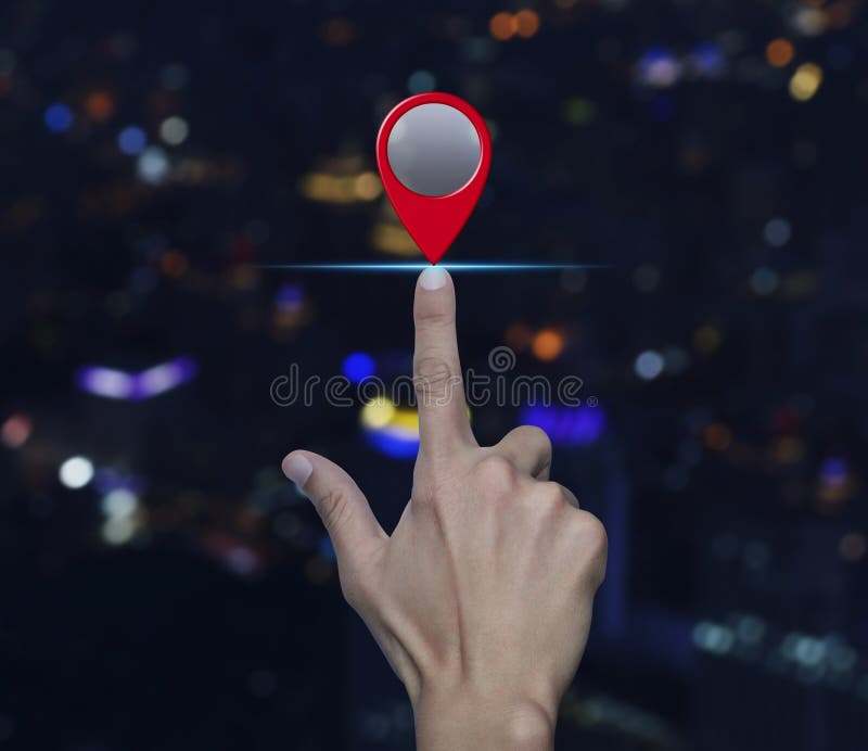 Map Pointer Navigation Concept Stock Image - Image of destination ...