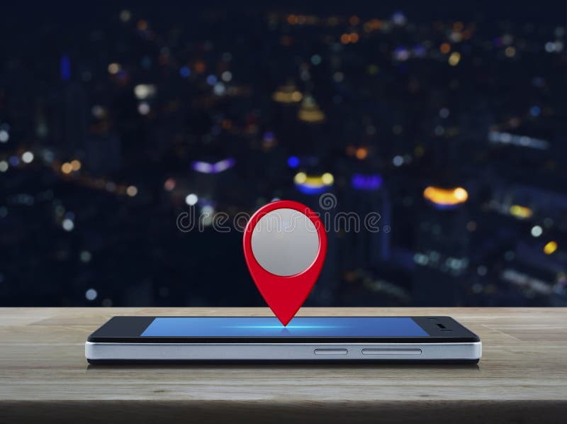 Map Pointer Navigation Concept Stock Photo - Image of internet, copy ...
