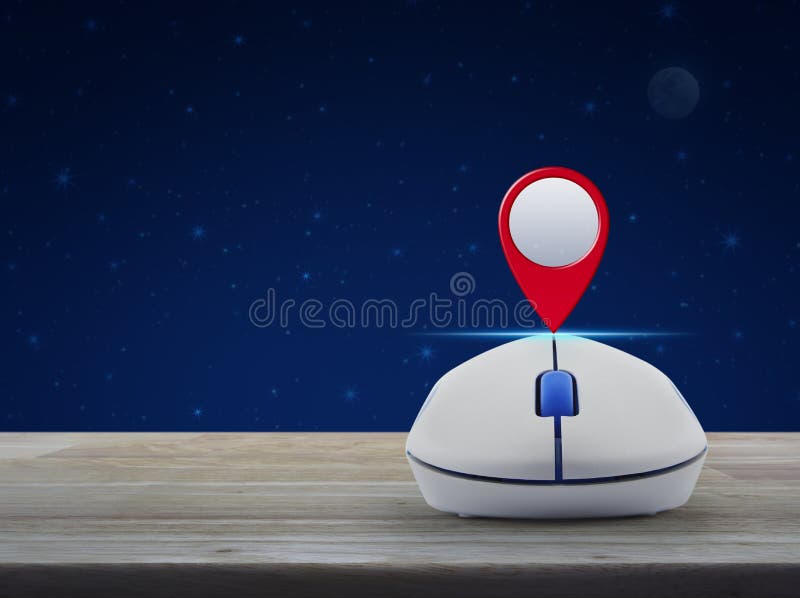 Map Pointer Navigation Concept Stock Photo - Image of glow, business ...