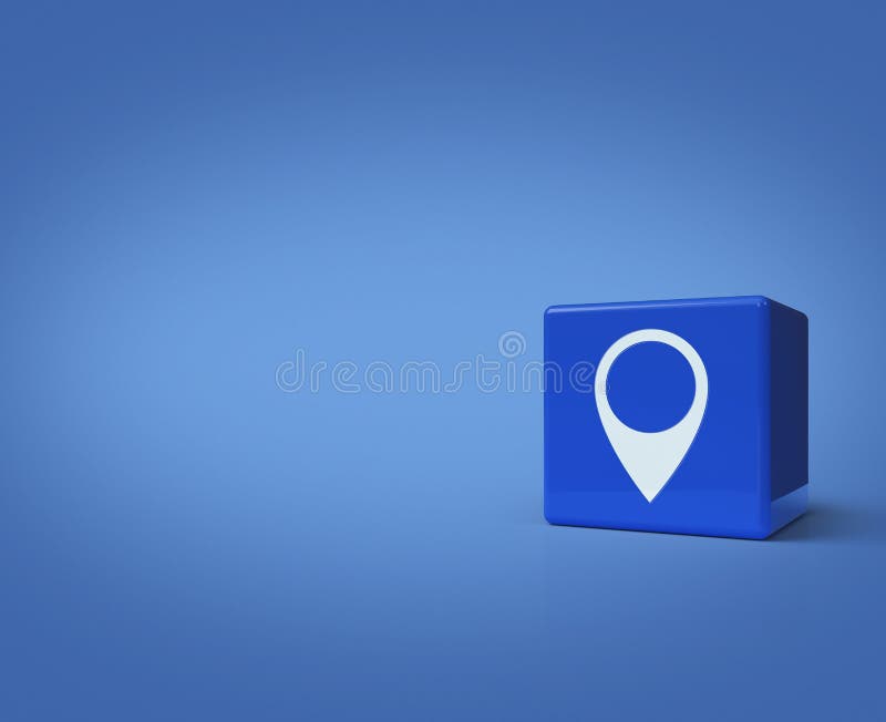 Map Pointer Navigation Online Concept Stock Illustration - Illustration ...