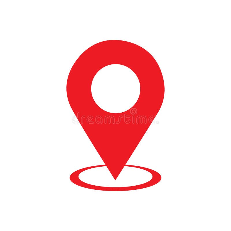 Map Pointer, Map Pin, Map Icon Arrow Pin, Compass Location. Stock ...