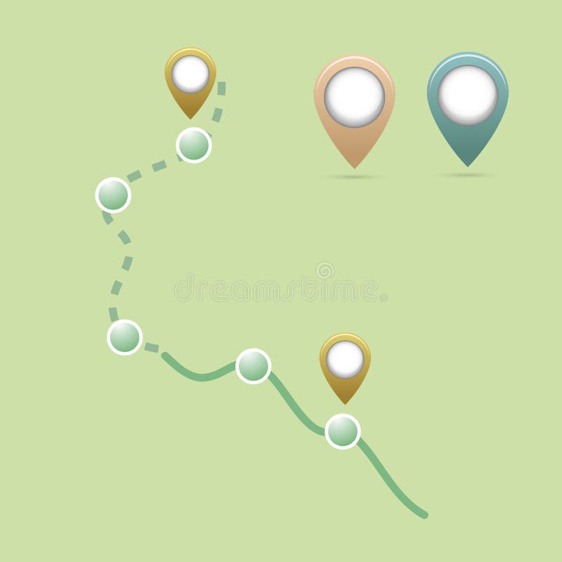 Map pointer stock vector. Illustration of arrow, sign - 34705775