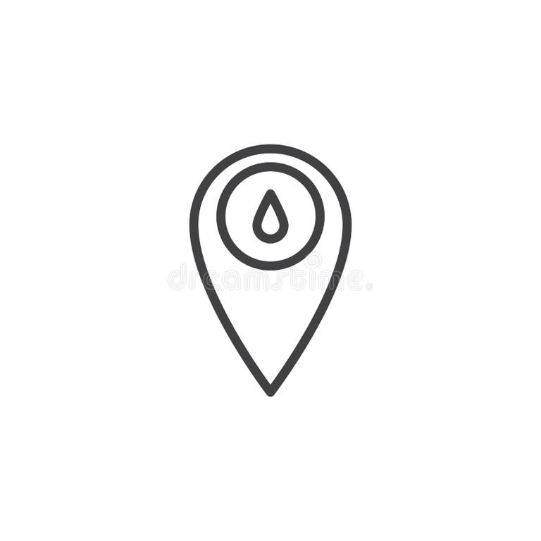 Water Drop Map Marker Stock Illustrations – 1,649 Water Drop Map Marker ...