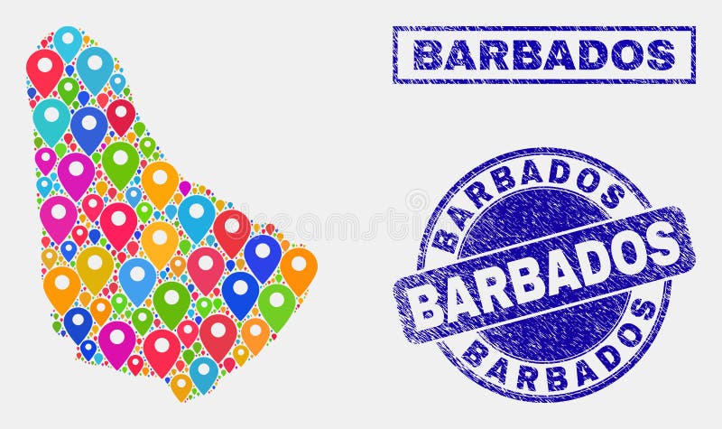 Collage Barbados Stock Illustrations – 237 Collage Barbados Stock ...