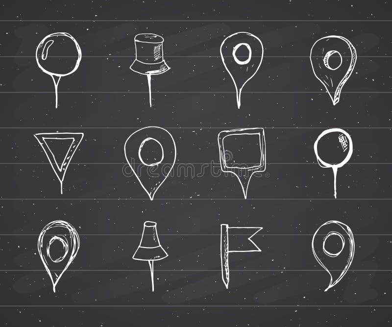 Sketch Pinpoint Stock Illustrations – 117 Sketch Pinpoint Stock ...