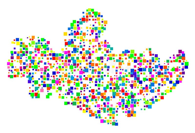 Map of the Province Monza E Brianza (it). Stock Vector - Illustration ...