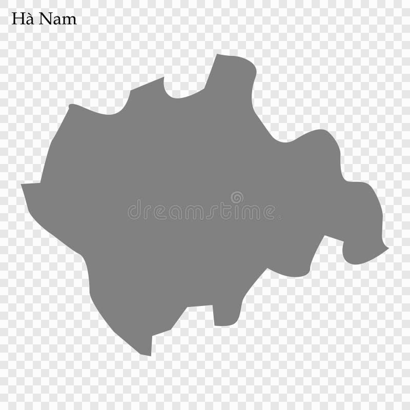 Map of province of Vietnam stock illustration. Illustration of overview ...