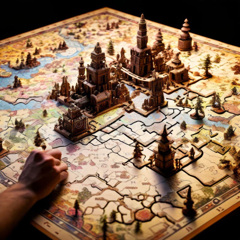 A Map and a Puzzle Blended into a Brain Teasing Navigational To Stock ...