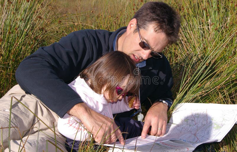 Map reading stock image. Image of guide, country, active - 4722933