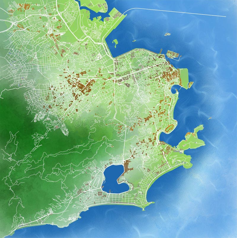 Ipanema Map Stock Illustrations – 18 Ipanema Map Stock Illustrations ...
