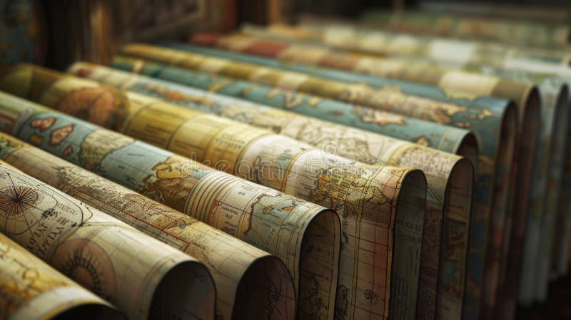 Rolledup Maps Stock Photos - Free & Royalty-Free Stock Photos from ...