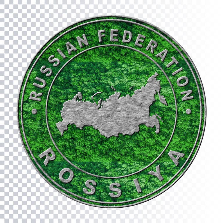 Map of Russia, Environment Concept, Co2 Emission Concept Stock ...