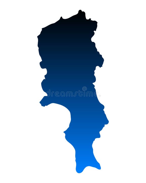 Map of Sal stock vector. Illustration of cabo, cartography - 80707375