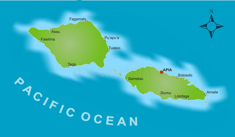Samoa Vector Map Stock Illustrations – 1,268 Samoa Vector Map Stock ...