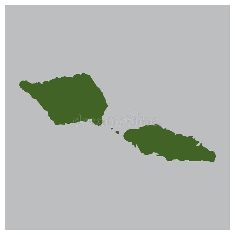 Map of samoa region stock vector. Illustration of political - 338926356