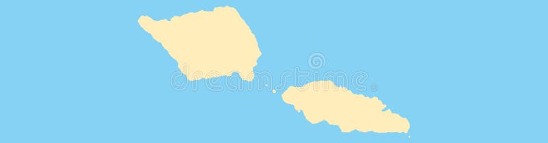 Map Samoa Vector Background. Isolated Country Texture Stock Vector ...