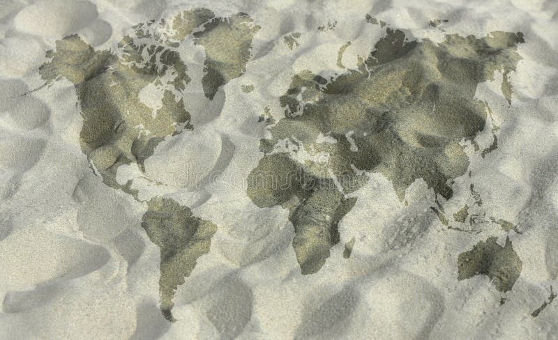 Patterns in Sand stock image. Image of grains, design - 3050481