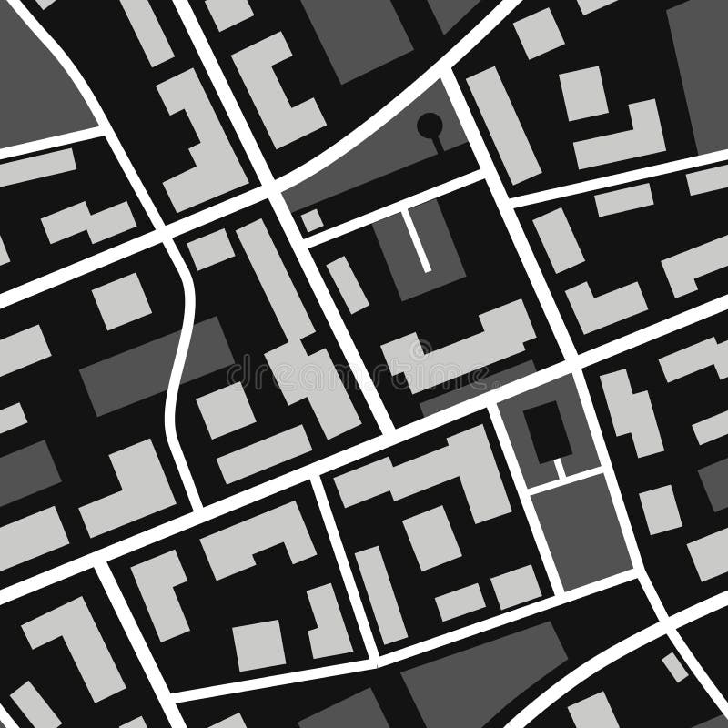 City Map pattern stock vector. Illustration of location - 89695422