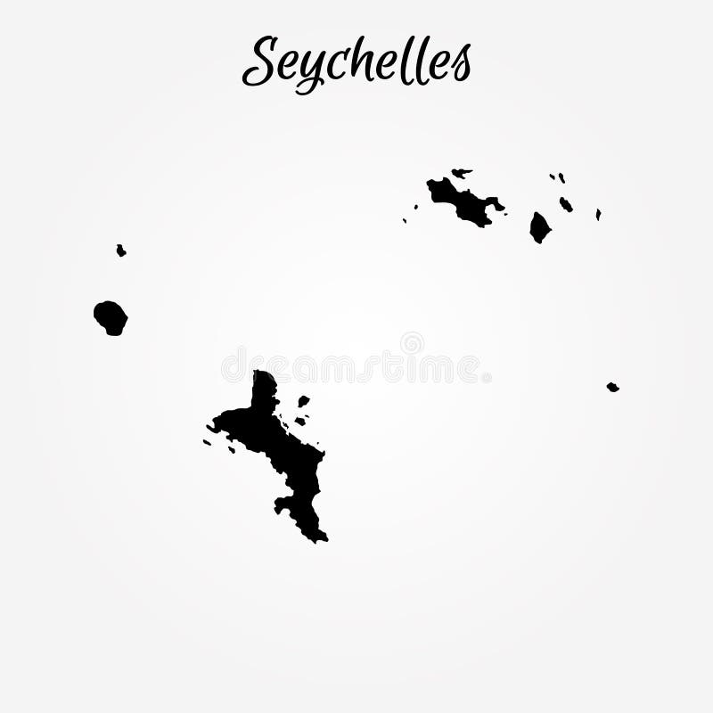 Map of Seychelles. Vector Illustration. World Map Stock Illustration ...