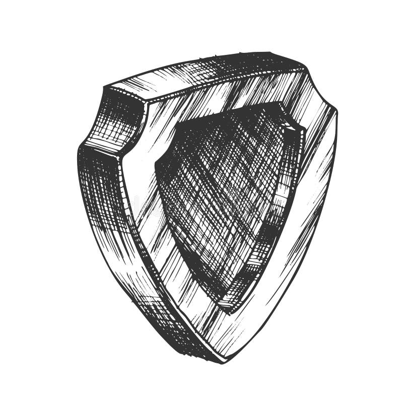 Map Shield Form Pointer Gps Location Icon Vector Stock Vector ...