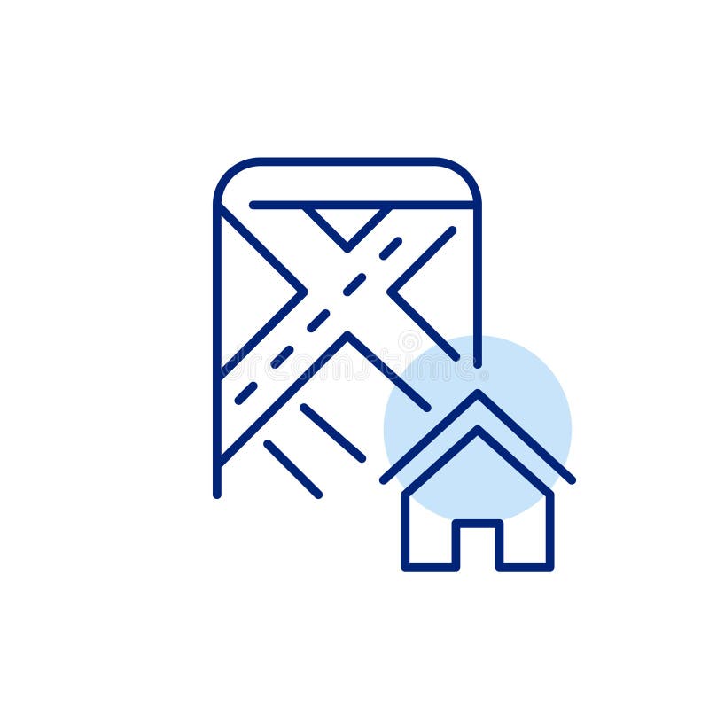 Real Estate Map Location Icon Stock Illustrations – 7,808 Real Estate ...