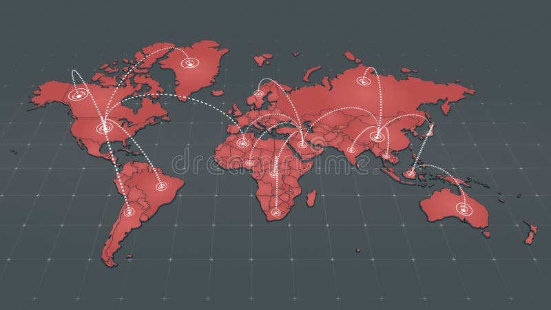 Map spread stock illustration. Illustration of asia - 195744428
