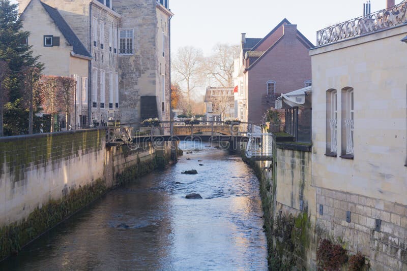 Map, Street Map of Valkenburg in Holland, Editorial Image - Image of ...