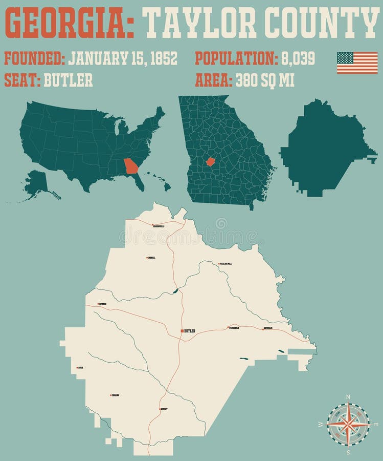 Taylor Map Stock Illustrations – 106 Taylor Map Stock Illustrations ...