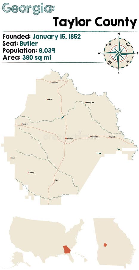 Taylor Map Stock Illustrations – 106 Taylor Map Stock Illustrations ...