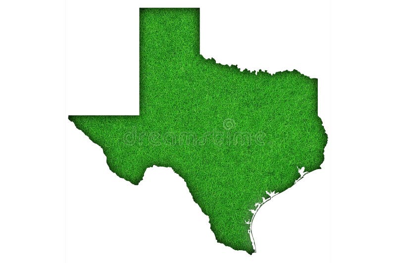 Map of Texas on green felt stock illustration. Illustration of textile ...